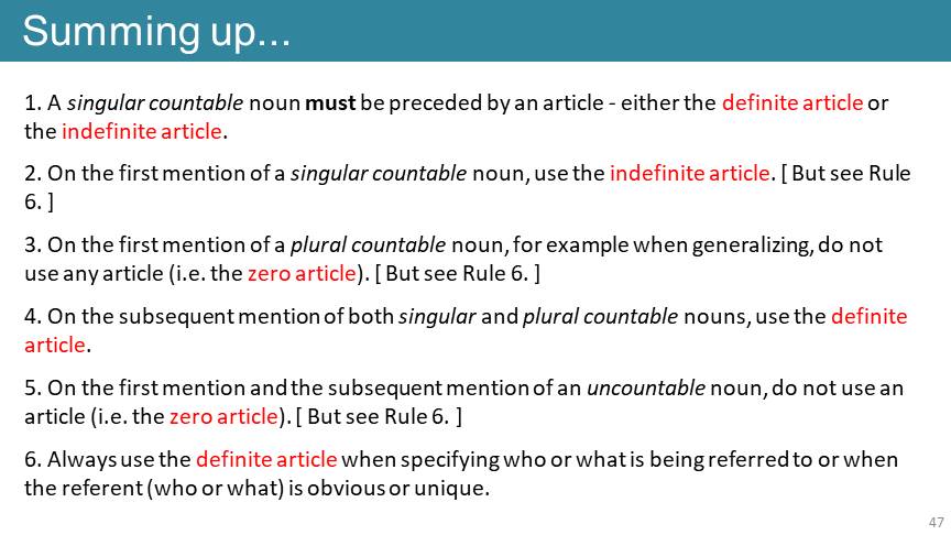 Articles